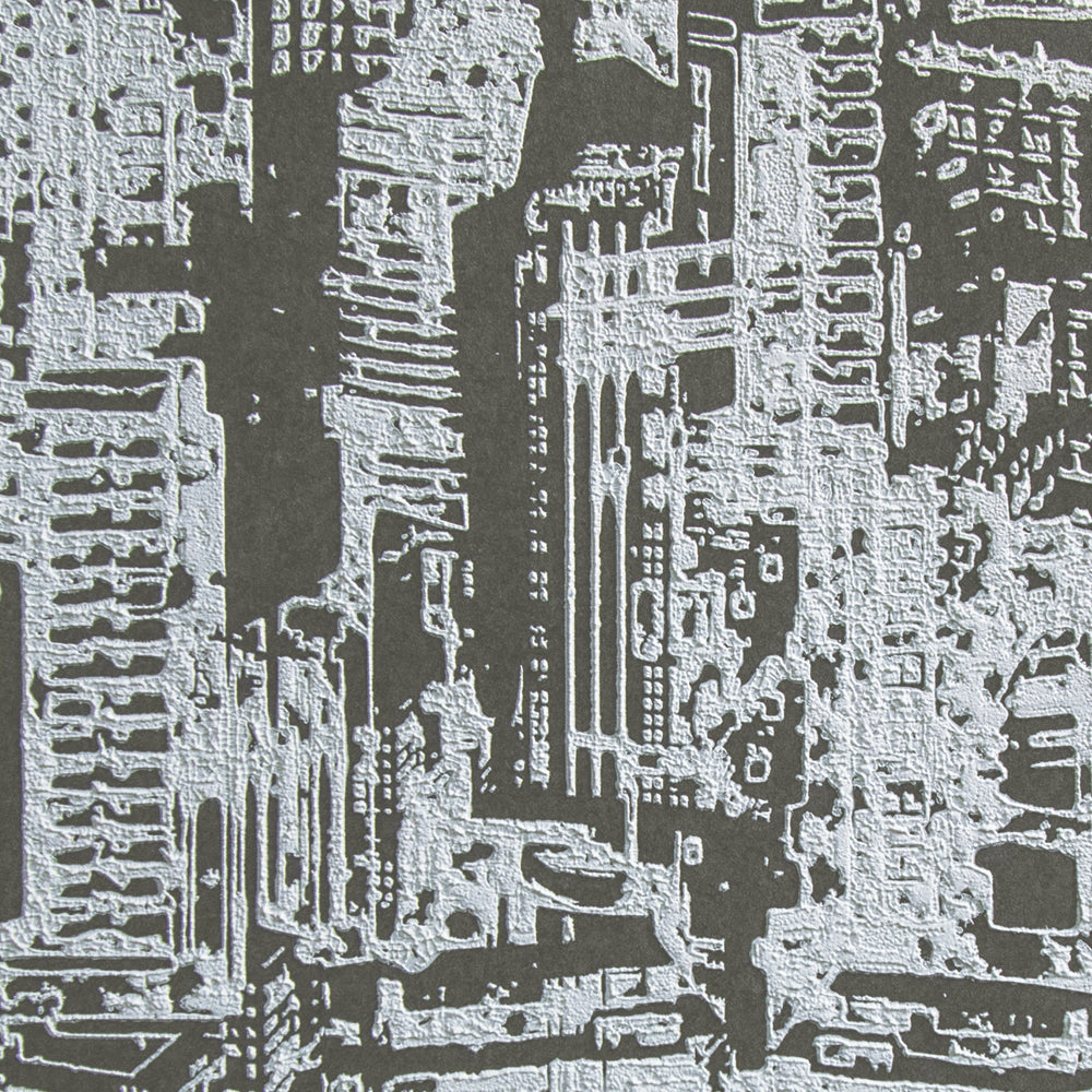 Serigraph CityScape Wallpaper – Wallcrown Design Center Inc.