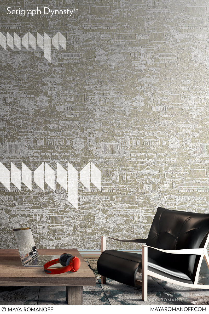 Serigraph Dynasty Wallpaper – Wallcrown Design Center Inc.